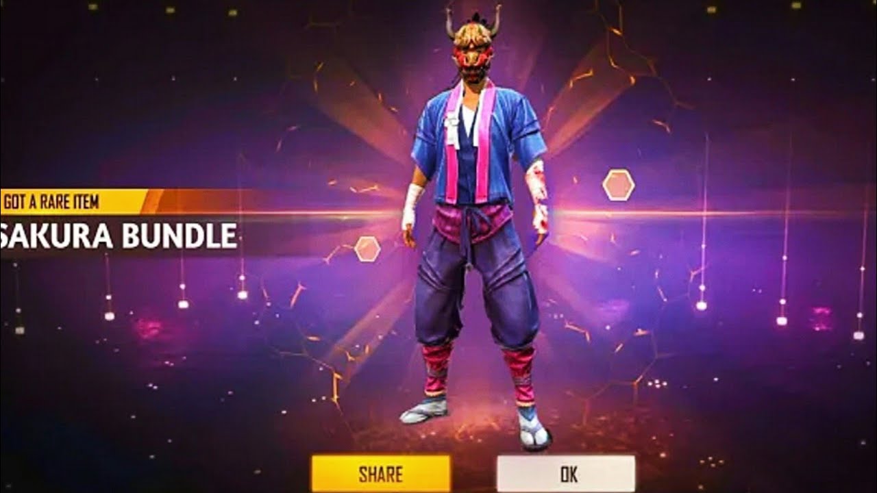 I Got Sakura Male Bundle | Free Fire Send me Season one bundle | Free ...