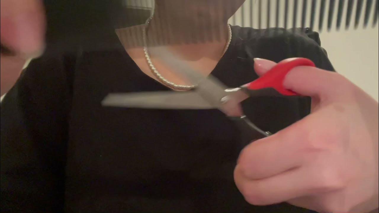Asmr Haircut Roleplay Fast And Aggressive Chaotic Hair Brushing