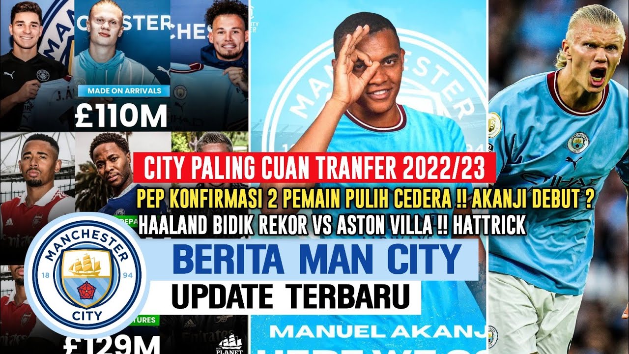 CITY PALING CUAN🤑Jago Beli Pemain & Jago Jualan😍Pep Konfrim 2 Pemain ...