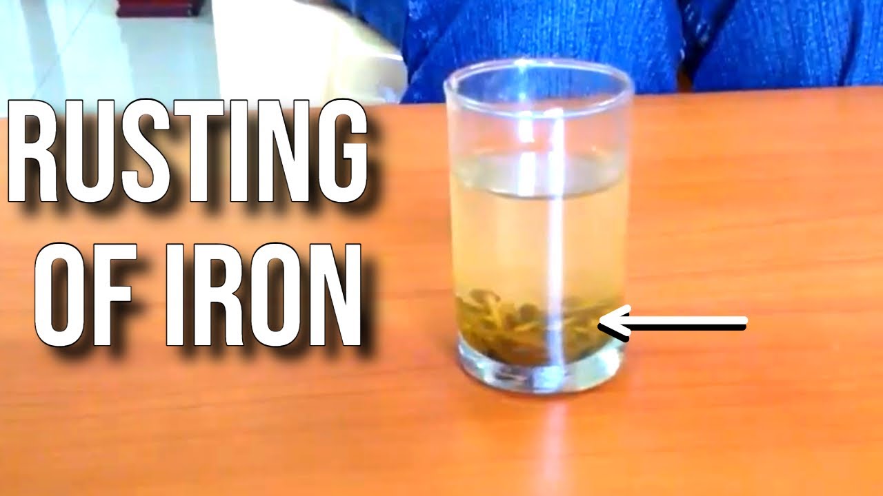Why Rusting of Iron takes place Science Experiment| Corrosion - YouTube