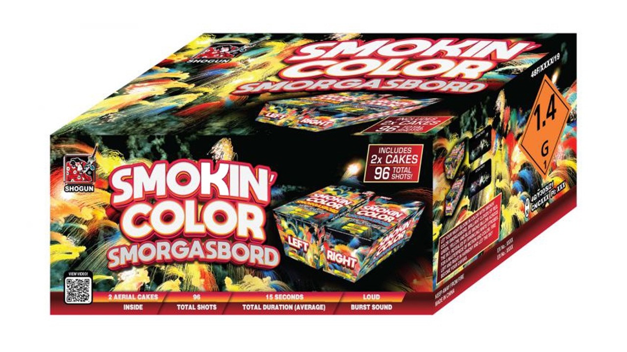 Smokein' Color Smorgasbord - 3617 (Shogun) - YouTube