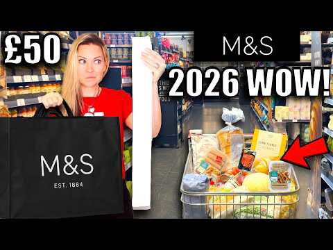We Took the £50 Challenge at M&S in 2026… How much will we get?!