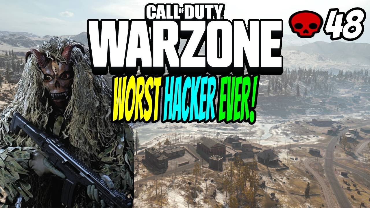 WORST WARZONE HACKER! Modern Warfare Warzone! Aimbot + Wallhack - YouTube