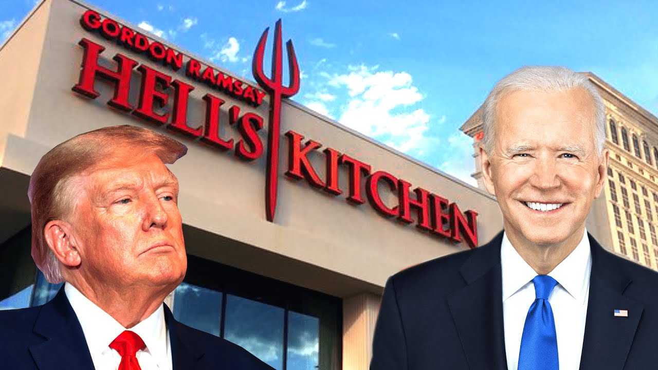 Joe and Trump try Gordon Ramsay's dish - YouTube