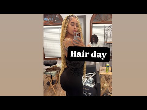Hair day 💇🏽‍♀️🚿
