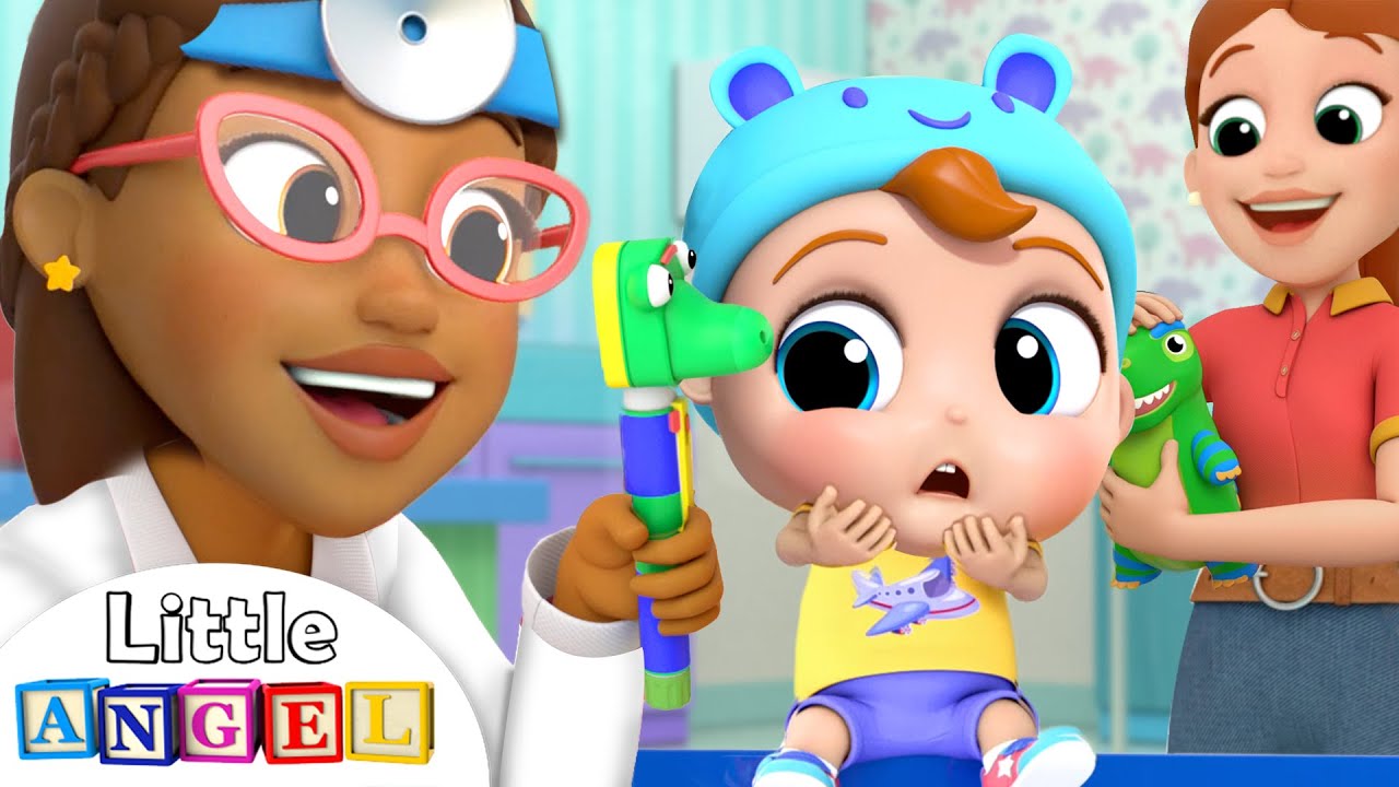 Going To the Doctor | Doctor Checkup Song | Little Angel Kids Songs ...