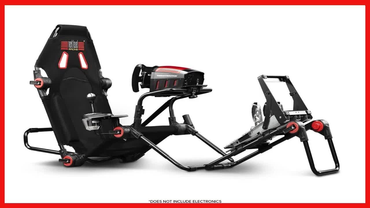 Next Level Racing F-GT Lite Formula and GT Foldable Simulator Cockpit ...