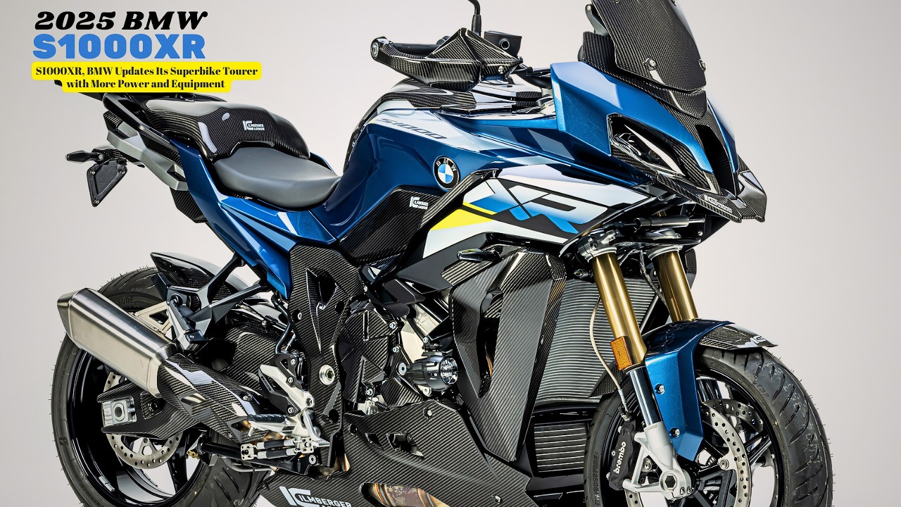 S1000XR, BMW Updates Its Superbike Tourer with More Power and Equipment ...
