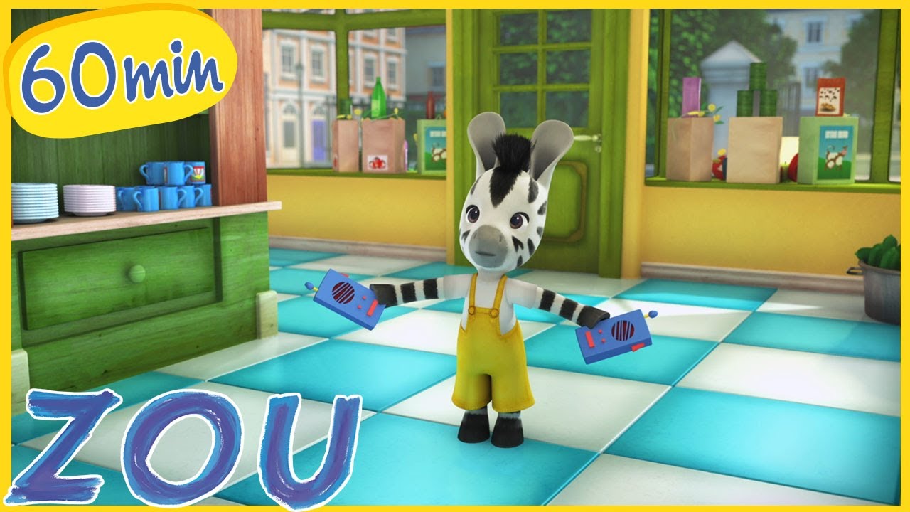 Zou in italiano 🦓 1 ora di Zou | Cartoni animati - YouTube