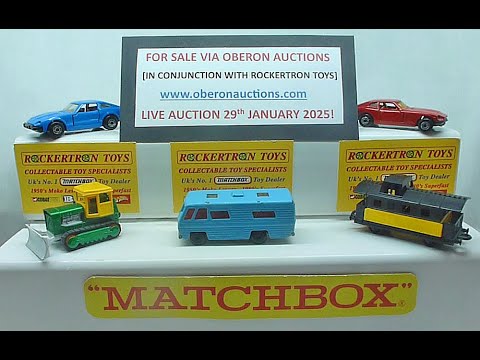 MATCHBOX MANIA AUCTION PREVIEW PRE PRODUCTION MODELS - YouTube