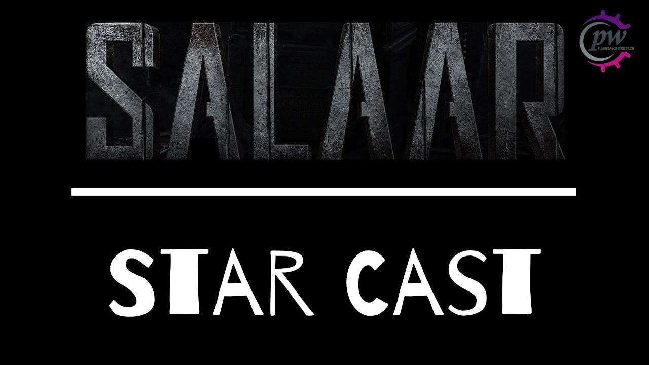 Salaar Star cast | Salaar Teaser | Prabhas | #salaar - YouTube