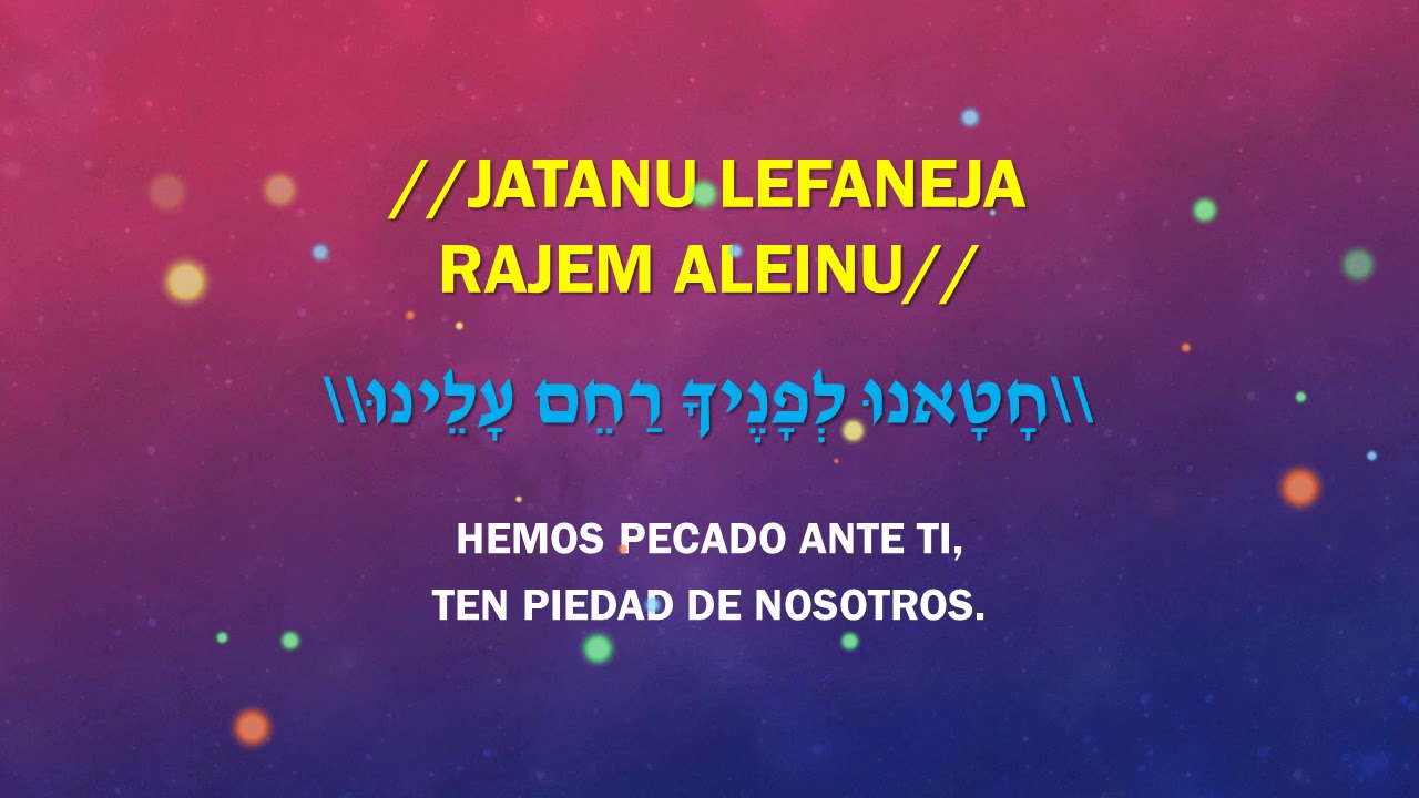 Panai el Adonai - Adon Haselijot - אדון הסליחות - YouTube