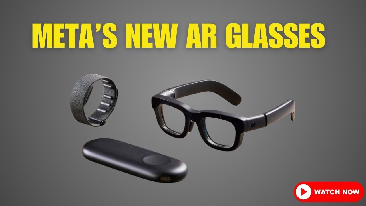 Meta's New AR Glasses :Neural Control Without Implants! - YouTube