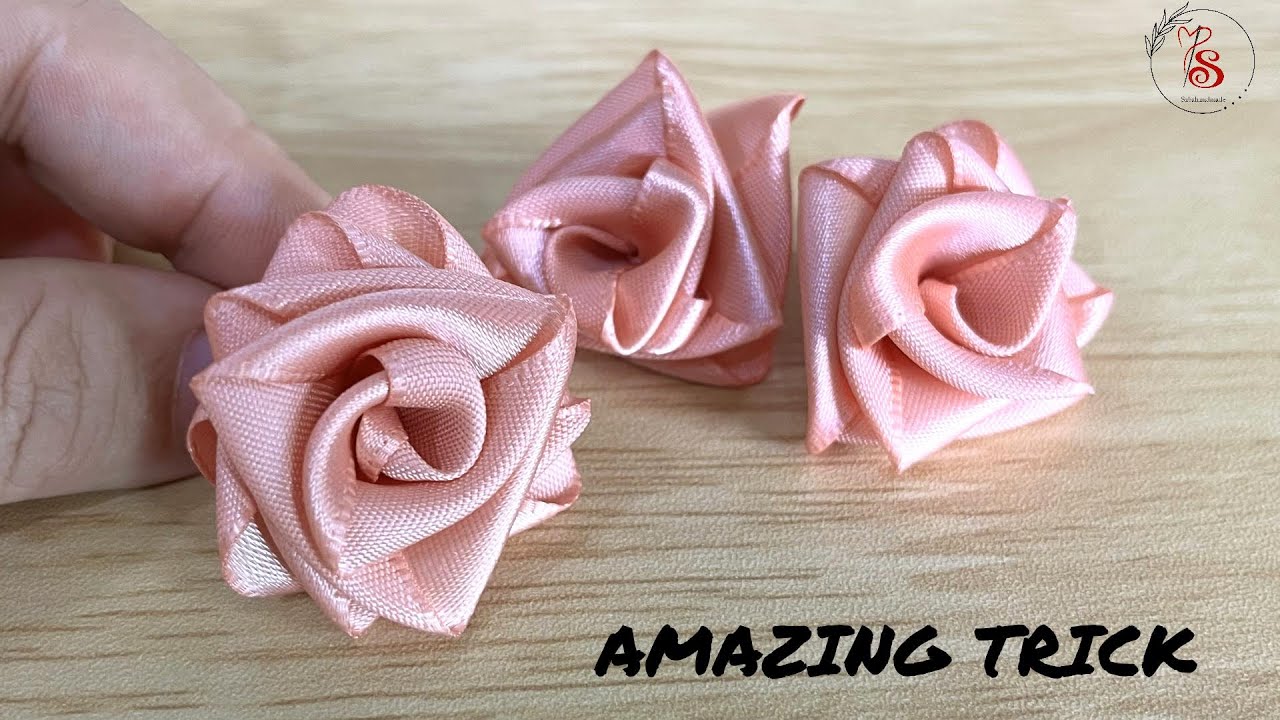 How To Make Flower Hand Work Ribbon Flower New Hand Embroidery Ribbon How To Make Flower Hand Work Ribbon Flower New Hand Embroidery Ribbon
