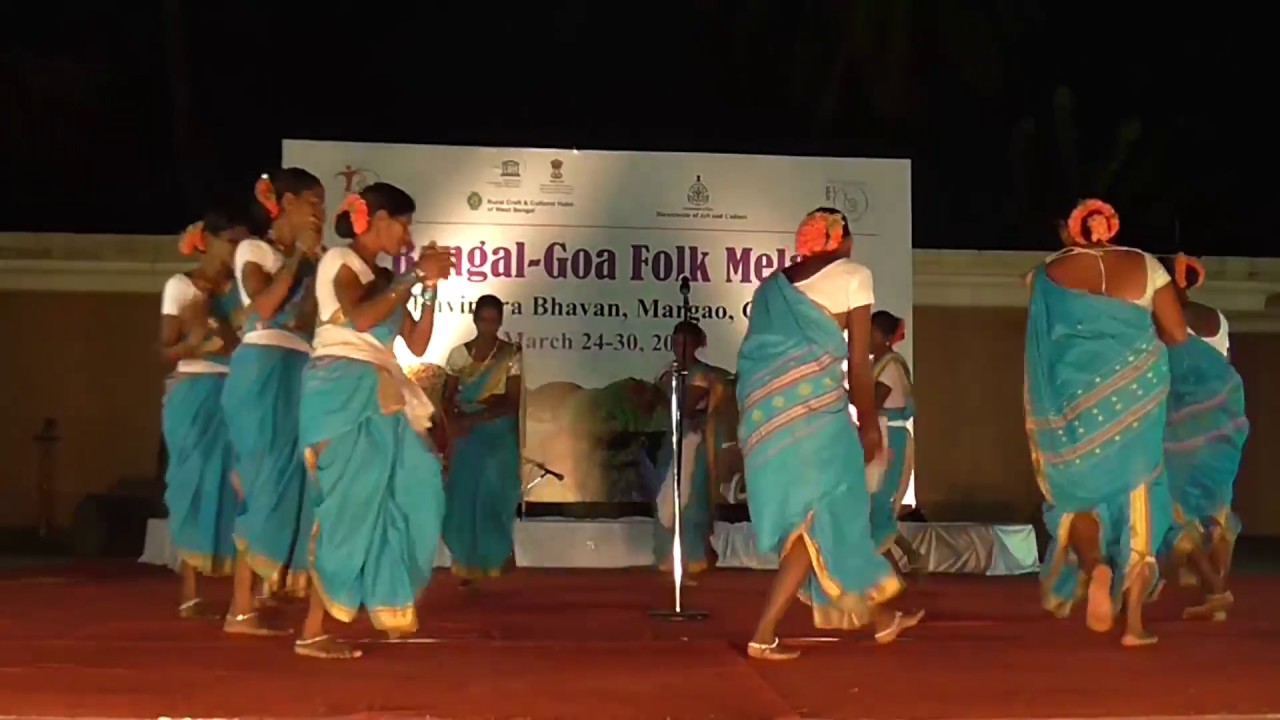 Fugdi Dance Performance at Bengal Goa Folk Mela 2017 - YouTube