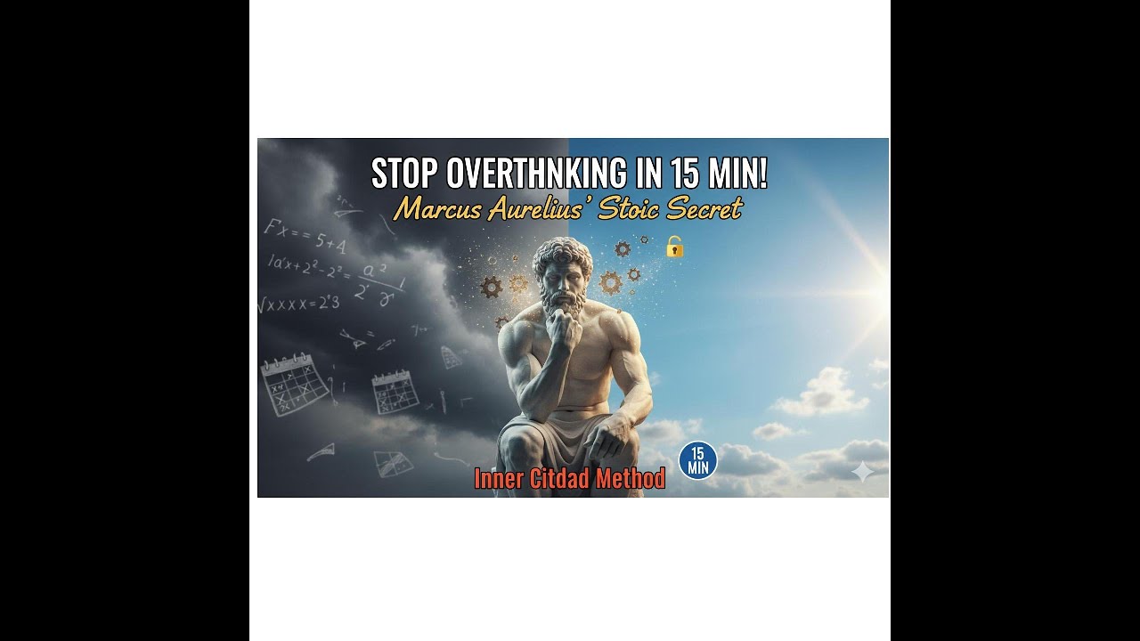 Stop Overthinking in 15 Minutes: Marcus Aurelius' Stoic Inner Citadel ...
