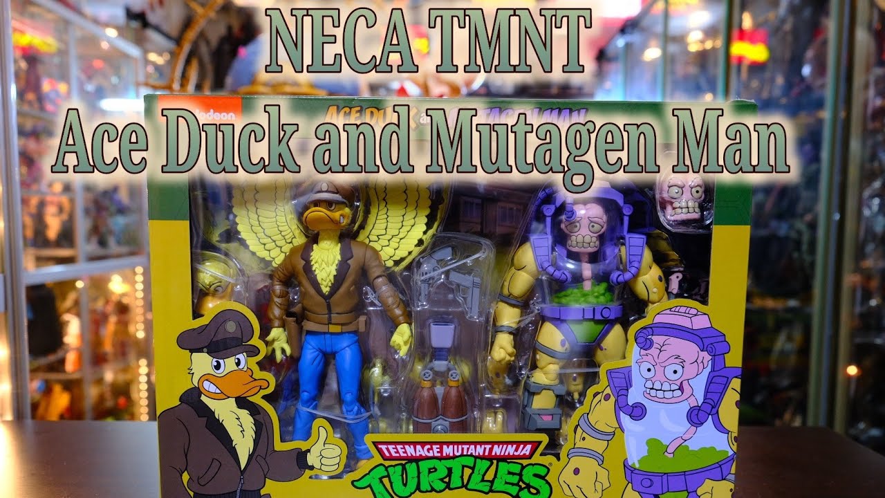 Ace Duck and Mutagen Man [NECA] TMNT Teenage Mutant Ninja Turtles ...