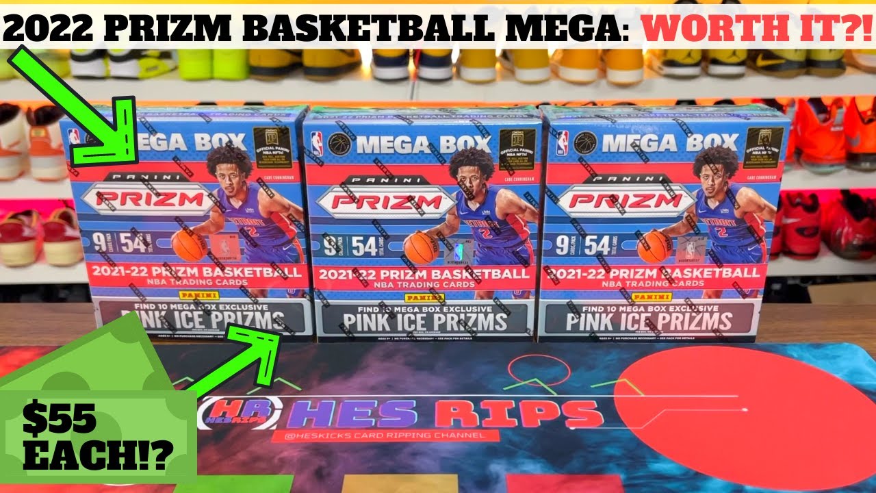 Opening 2021/22 Panini Prizm Basketball MEGA BOX Pink Ice Walmart - YouTube
