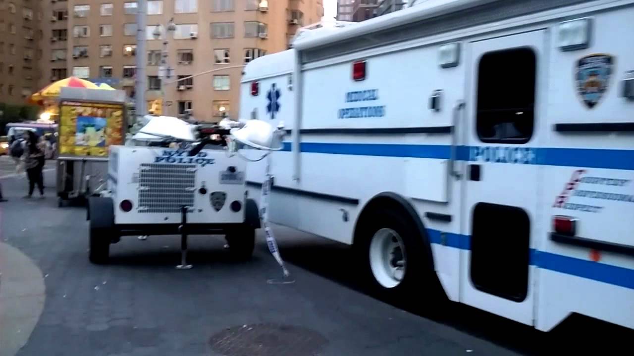 A Very Special Find Of The NYPD Medical Division Command Post In ...