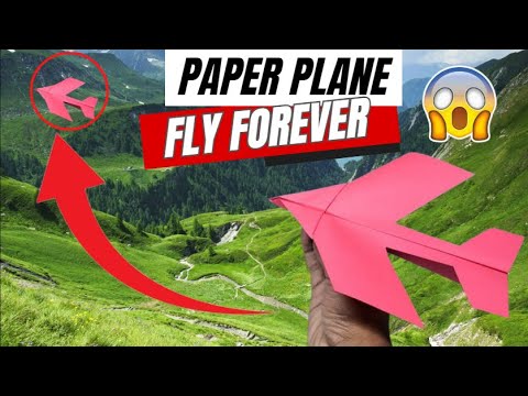 How to make PAPER PLANE that flies far || Airplane - YouTube