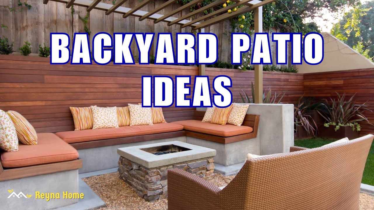 Transform Your Space Backyard Patio Ideas Small Patio Design Ideas ...