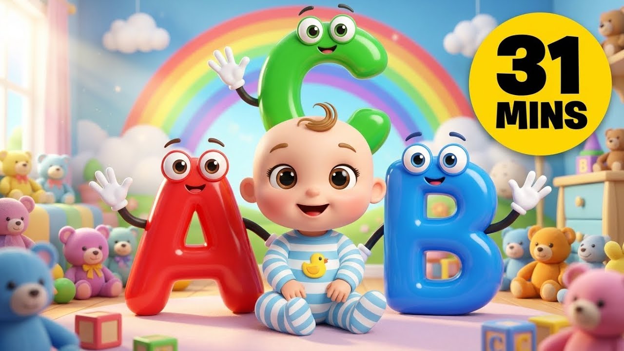 ABC Song 31 Minutes | ABC Learning for Toddlers & Babies | Kids ...