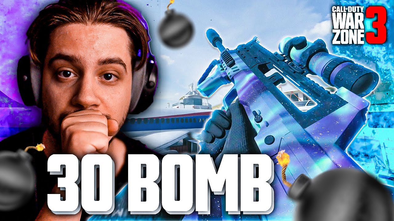 ERSTE 30 BOMB in WARZONE 3! (UNFASSBAR 🤯) - YouTube