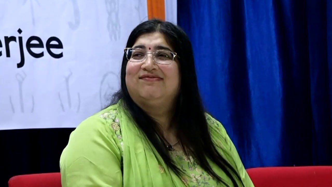 Book Launch and Talk of “The Curse of Gandhari” by Aditi Banerjee - YouTube