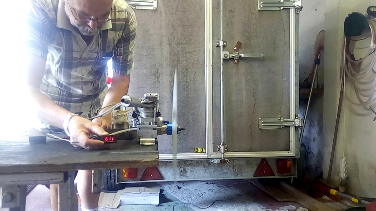 First run modified carb - YouTube