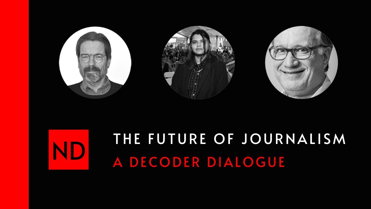 The Future of Journalism: A Decoder Dialogue (Excerpt) - YouTube