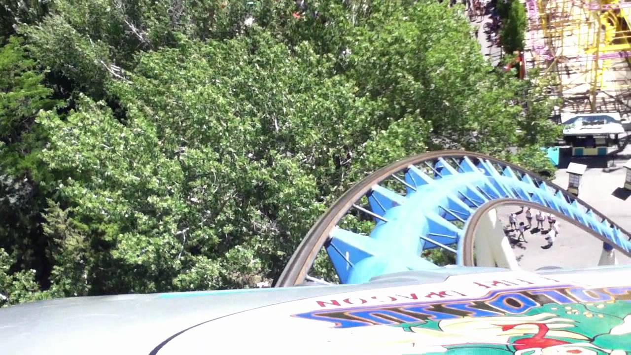 Lagoon - Fire Dragon (cart) - YouTube