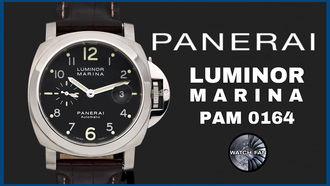 Panerai Luminor PAM 0164 - YouTube