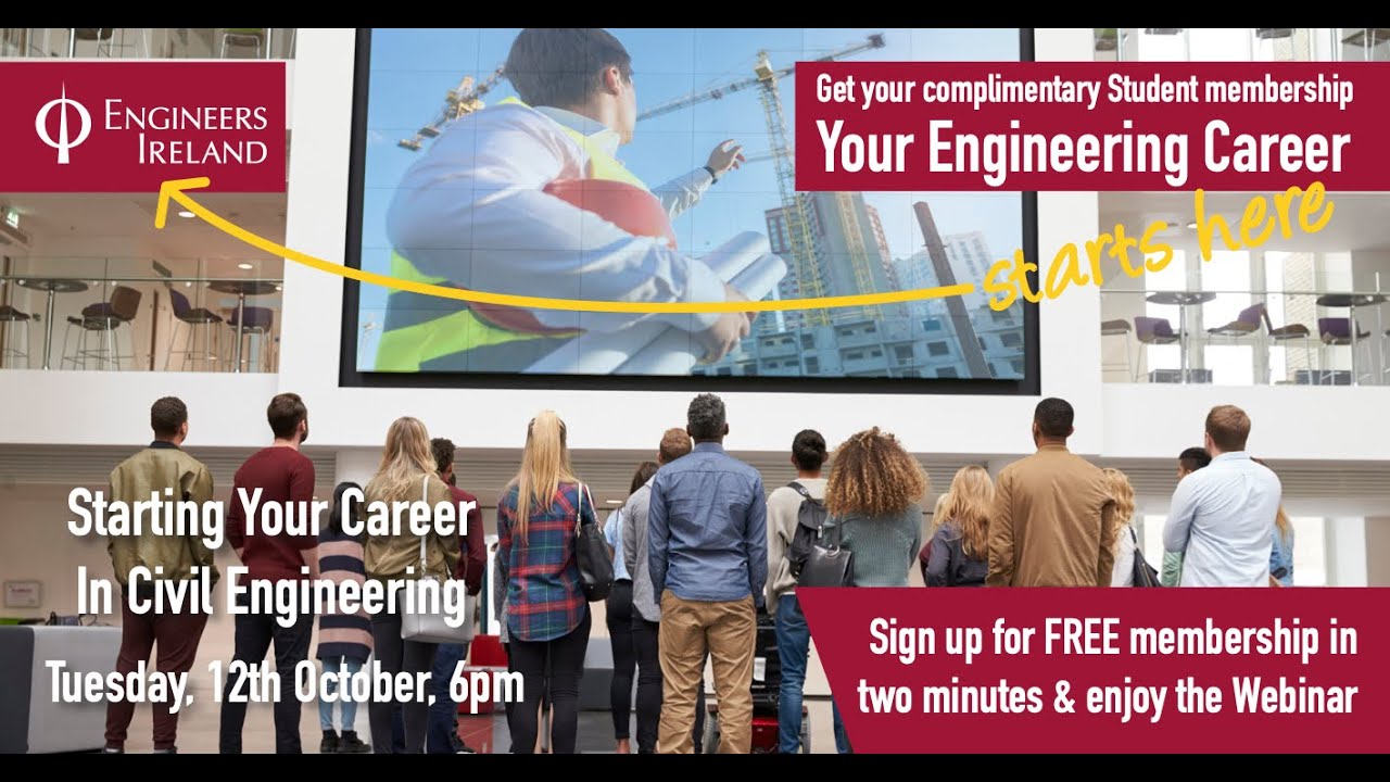 2021 November Engineers Ireland - Graduate Career as a Civil Engineer ...