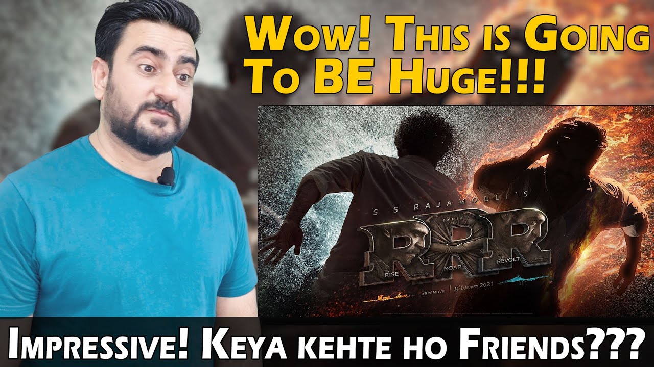 RRR Motion Poster Reaction - NTR, Ram Charan, Ajay Devgn, Alia Bhatt ...