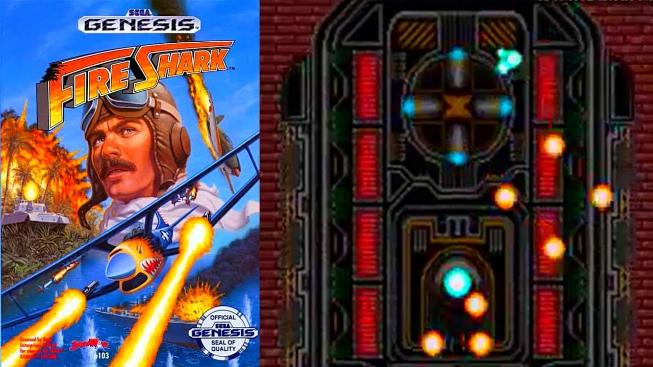 Fire Shark (Sega Genesis) - Final Boss (No Damage). - YouTube