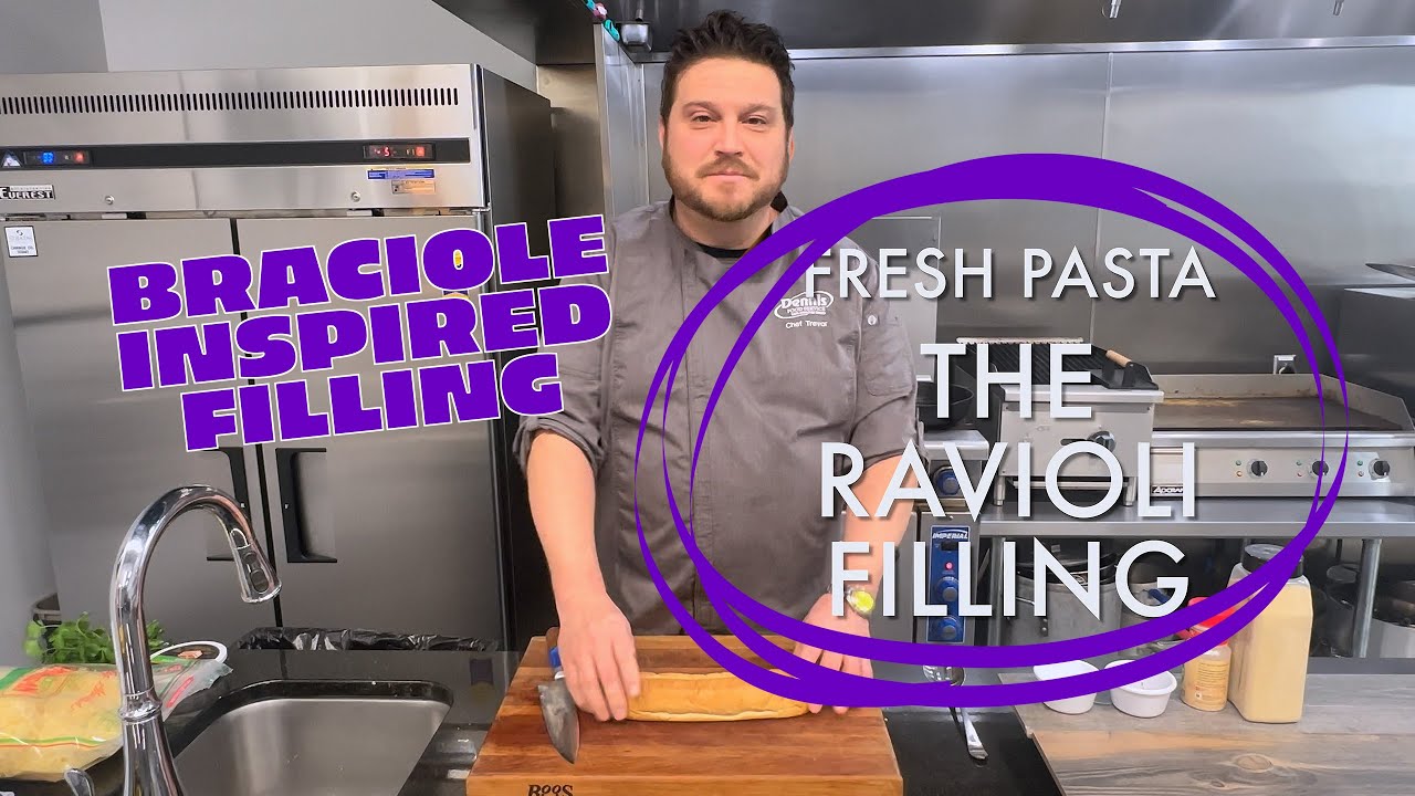 Braciole-Inspired Ravioli Filling: Chef Trevor's Fresh Pasta Twist ...