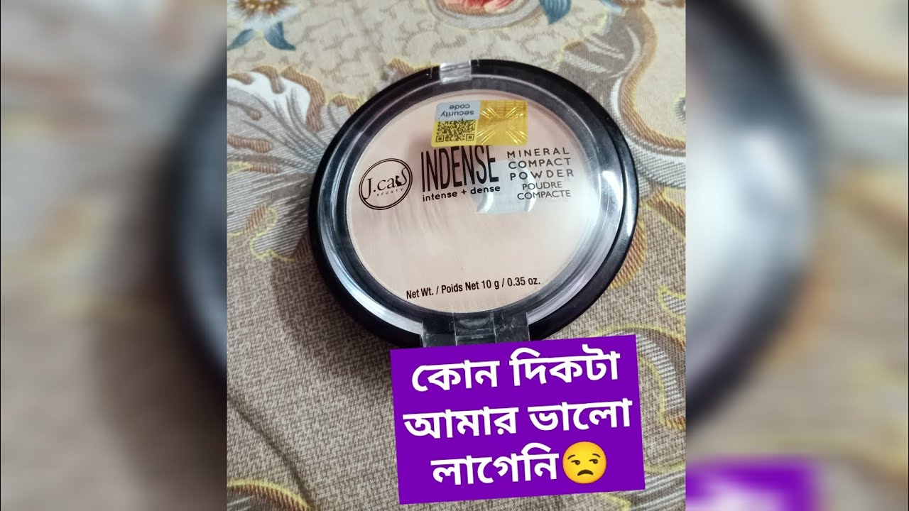 J.cat compact powder honest review #jcat #compactpowder - YouTube