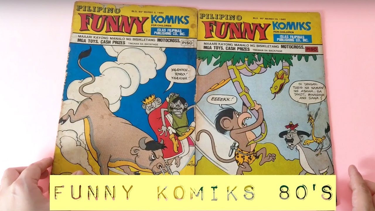 80's Funny Komiks || Vintage Pinoy Komiks - YouTube