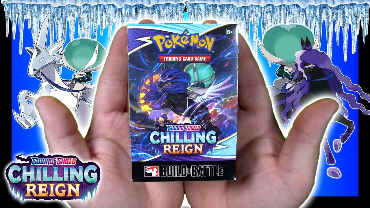 *Over A Week Early!* Pokemon Chilling Reign Build and Battle Box ...