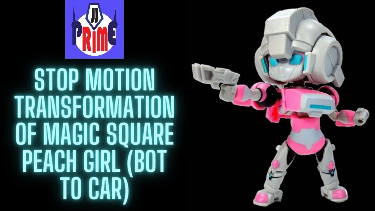 STOP MOTION PREVIEW of Magic Square MS-G01 PEACH GIRL (G1 ARCEE)! - YouTube