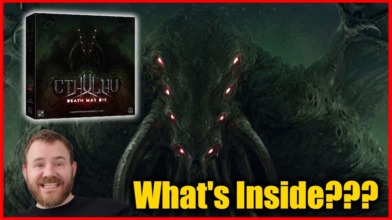 Cthulhu Death May Die - What's Inside??? WOAH MASSIVE MINIS ALERT!! SO ...