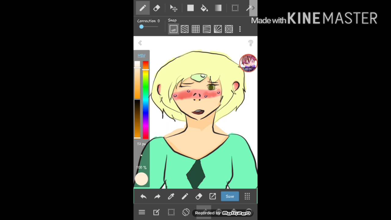 Small little peridot human version - YouTube