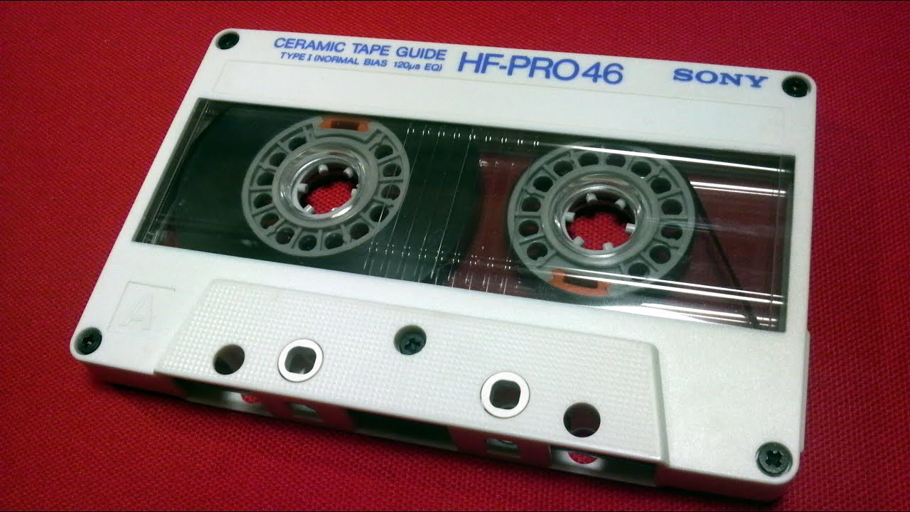 ソニー カセットテープ SONY HF-PRO ホワイト Normal Position TypeⅠRetro Vintage Compact ...