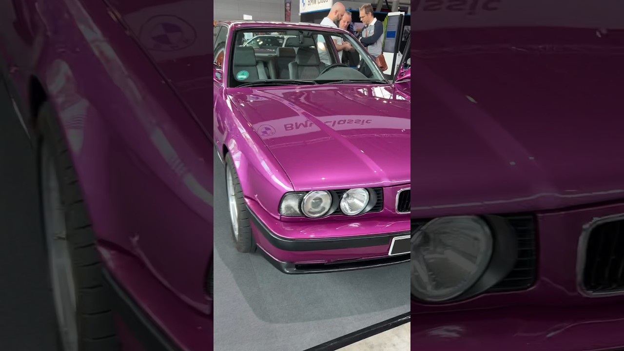 1 of 1 BMW M5 E34 Lila Metallic individual paint #bmw #bmwm5 #bmwm5e34 ...