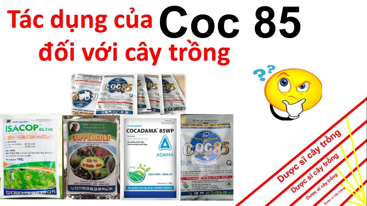 Coc 85 công dụng và hướng dẫn sử dụng trên cây trồng | Dược sĩ cây ...
