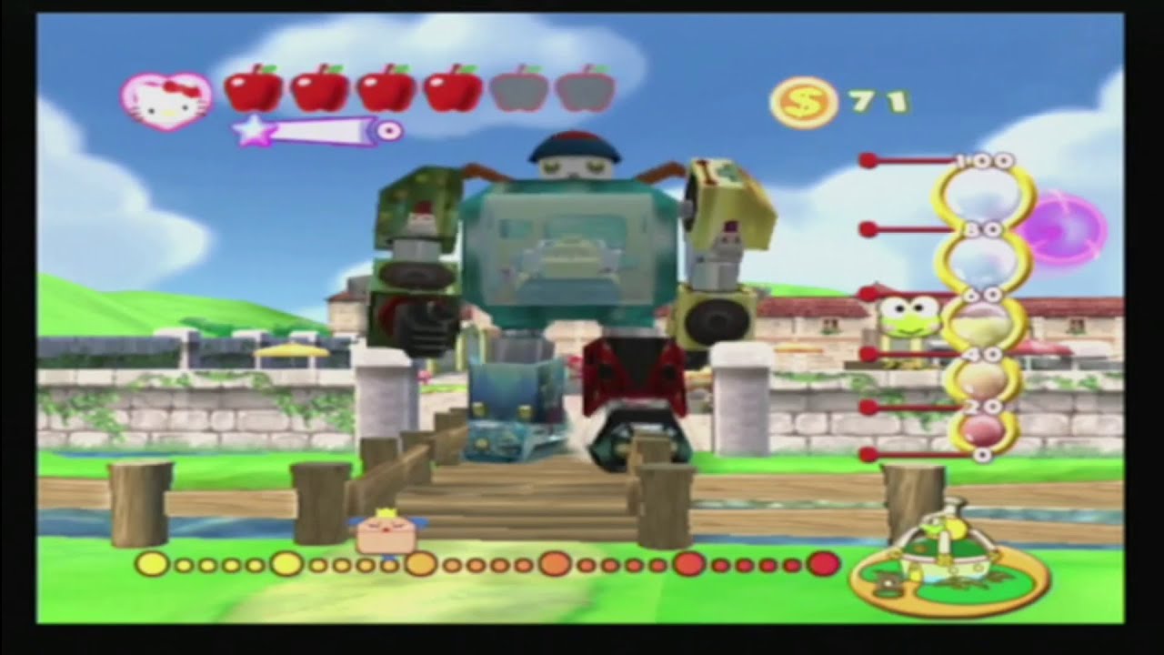 Hello Kitty Roller Rescue - Part 7: Hello Kitty Vs Block Warrior - An ...