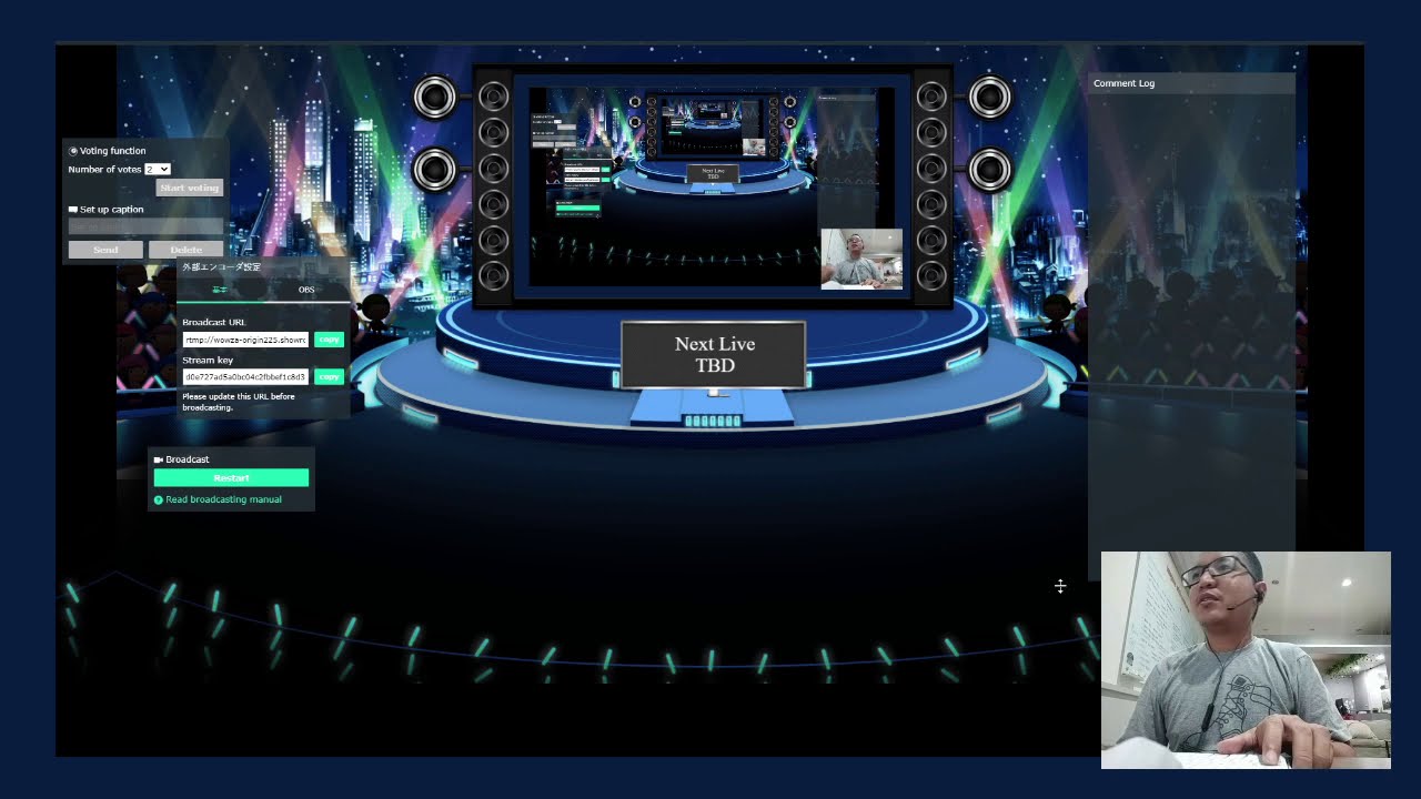 Cara siaran live di SHOWROOM dengan OBS Studio - YouTube