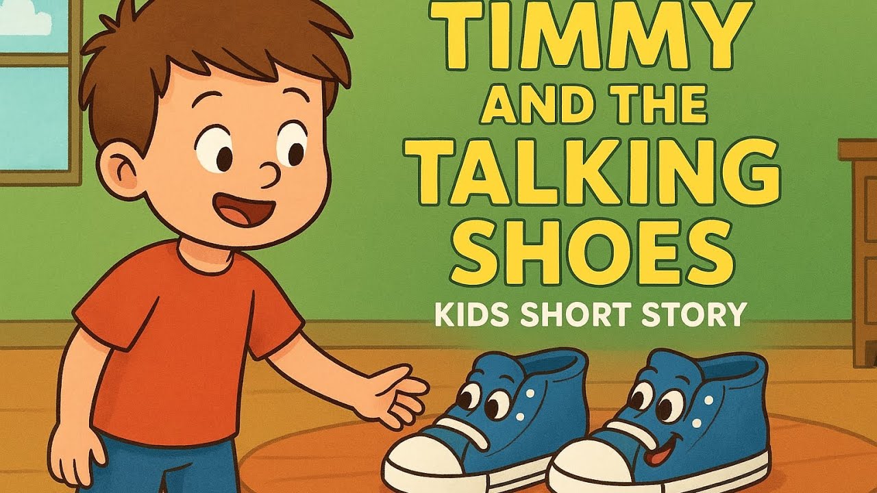 Timmy and the Talking Shoes | Kids Short Story - YouTube
