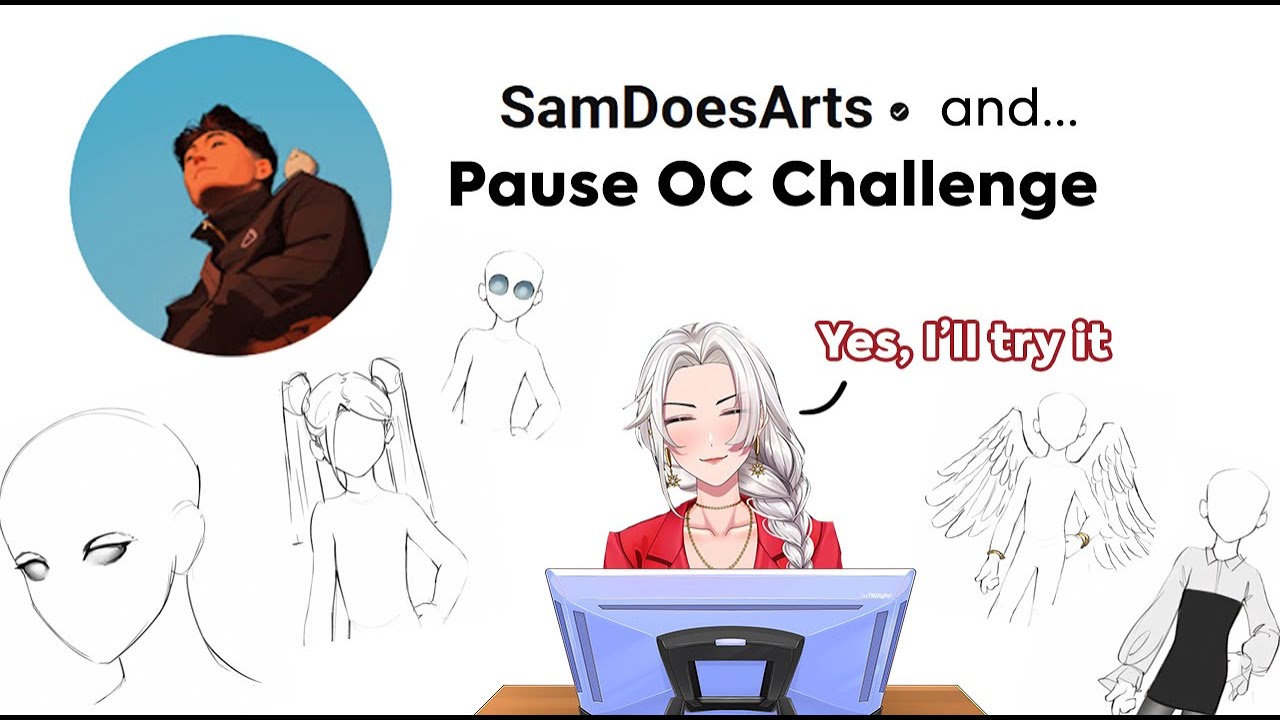I like OC pause challenges (Twitch stream VOD speed up) - YouTube