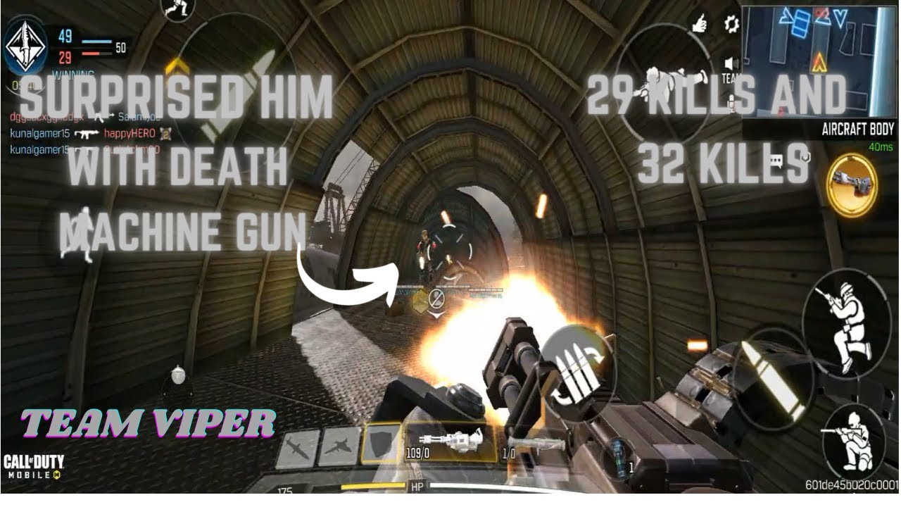 I SURPRISED HIM WITH DEATH MACHINE GUN | CALL OF DUTY MOBILE | COD ...